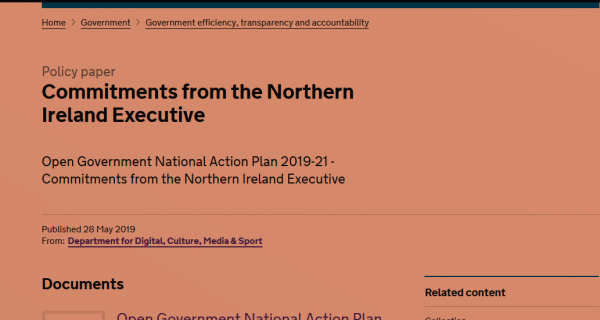 2019-20 UK and Devolved Administration Action Plans for Open Government ...
