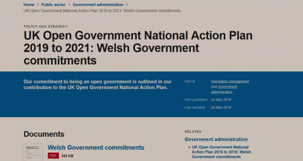 2019-20 UK and Devolved Administration Action Plans for Open Government ...